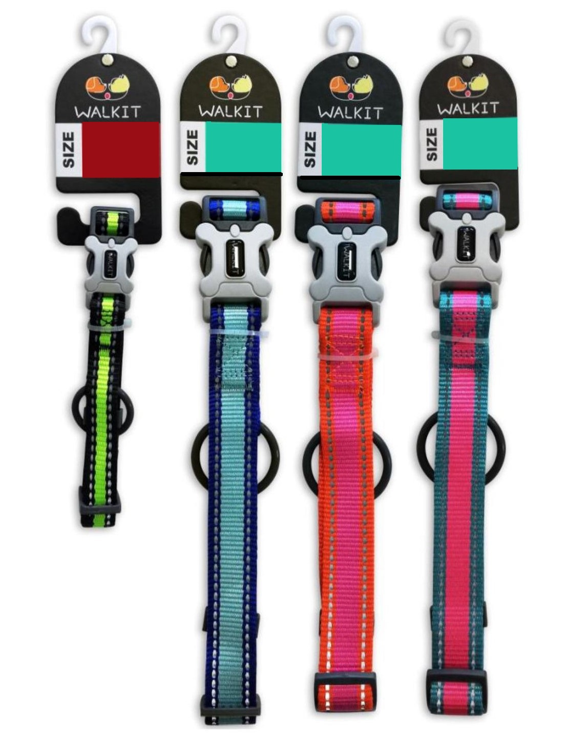 Walkit Zgarda Caine M 1.9 cm x 33-56 cm - Petshop Online Zoomania